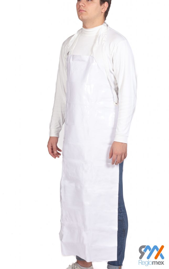 Mandil de PVC Blanco | Regiomex