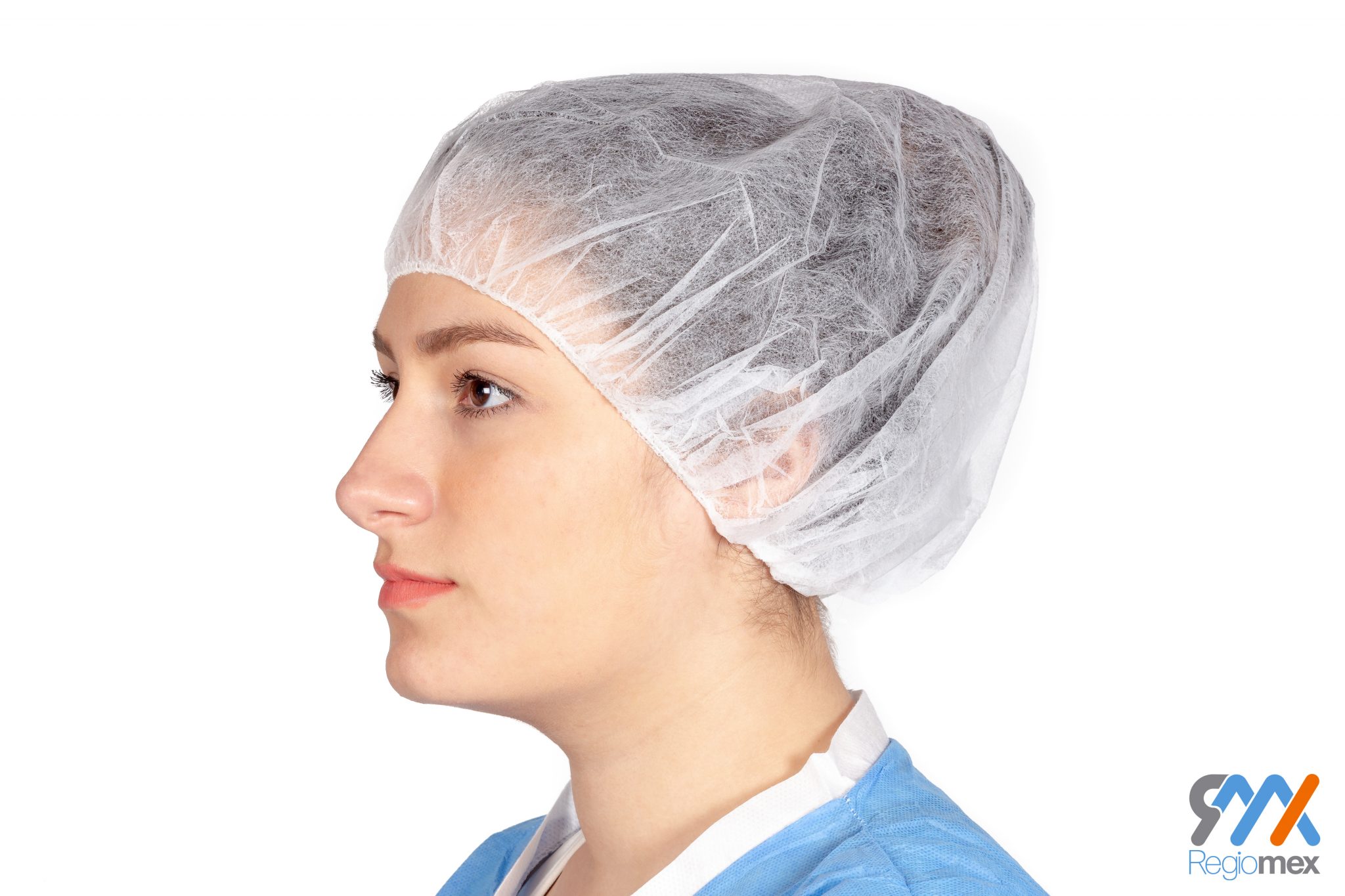 Cofia Redonda de Polipropileno 11gr - Blanco | Regiomex