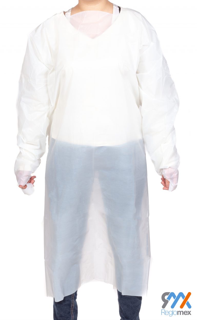 Bata de Polietileno desechable | Regiomex